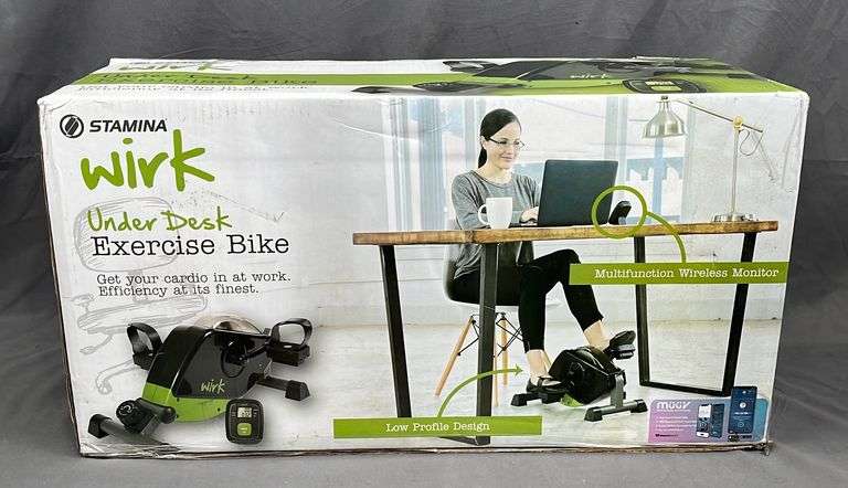 New Stamina Wirk Under Desk Exercise Bike. - Rocky Mountain Estate ...