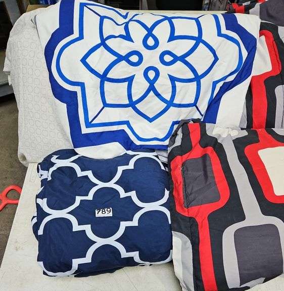 Asst. King Size Mattress Pad, Duvet Cover, & Asst. Sheets. All for one ...