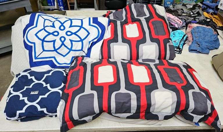 Asst. King Size Mattress Pad, Duvet Cover, & Asst. Sheets. All for one ...