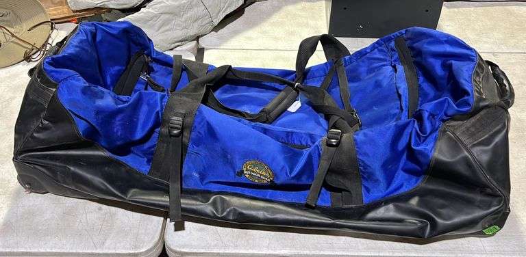 Cabela's Extra Large, Rubber Bottom Rolling Duffel, 45" Long. This is a ...