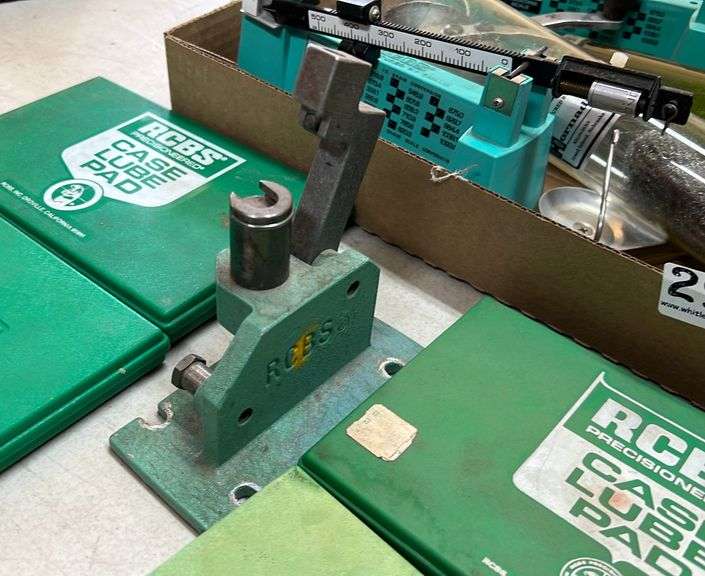 2 RCBS Scales, Powder Measurer, 4 Case Lube Pads & More. All for one ...