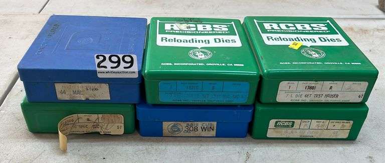 6 Boxes W/ Asst. Reloading Dies. See Photos. All for one money. - Rocky ...