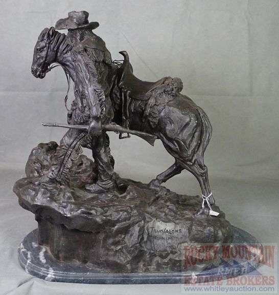 Massive "Two-Alons" (Prospector) After Marshall Mitchell Bronze ...