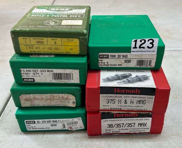 7 Boxes W/ Asst. Reloading Dies. See Photos. All for one money. - Rocky ...