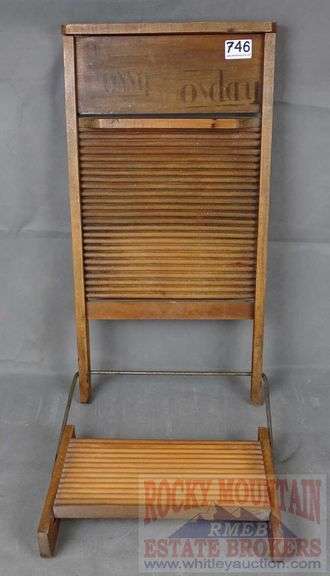 Sunny Monday Washboard W/ Sliding Second Wash Panel. 24" High. - Rocky ...