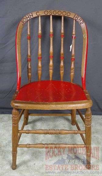Super Cool Antique, Original Central City Opera House Chair. This was ...