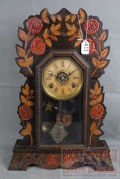 Nice Tramp Art Style Gilbert Chiming Kitchen Alarm Clock. - Rocky ...