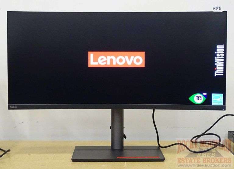Like New Lenovo ThinkVision 40W-20 Ultra-Wide 40" Thunderbolt 4-Hub ...