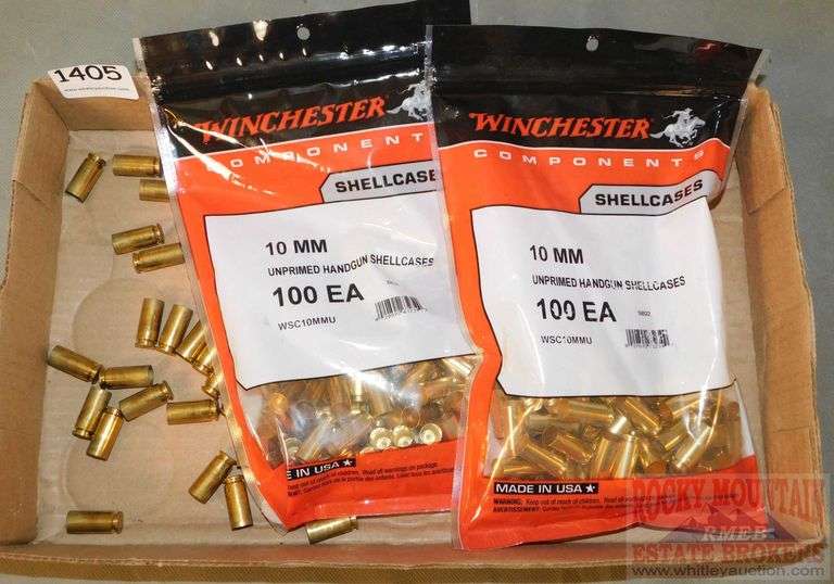 2 New Bags & Some Asst. 10mm Shell Casings. Both for one money. - Rocky ...