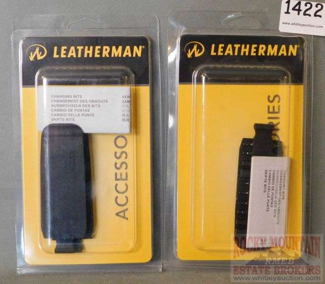 2 Leatherman Bit Sets. Each Set Contains 10 Different Double Ended Bits ...