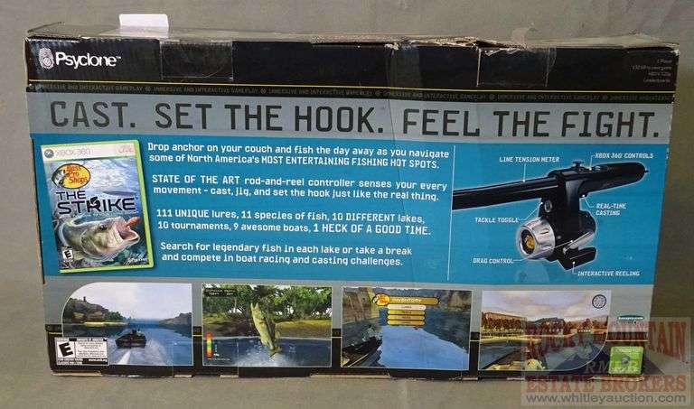 Bass Pro Shops The Strike Xbox 360 Game & Fishing Controller. This ...