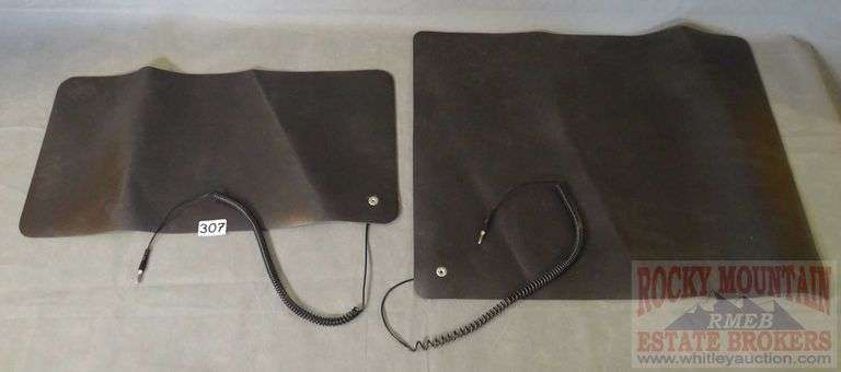 2 Anti Static Mats W/ Connector Cords. Largest is 23"x19". - Rocky ...