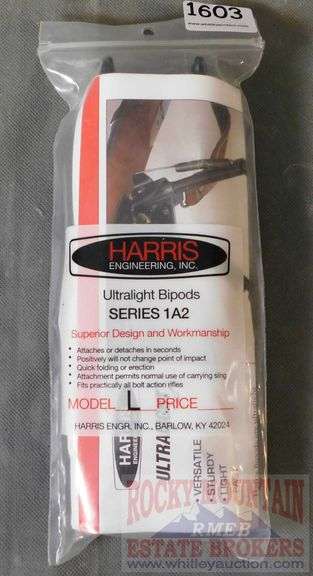Harris Engineering Ultralight Bipods Series 1A2 Model L. - Rocky Mountain Estate Brokers Inc.