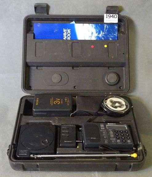 Sony ICF-SW1S Shortwave AM FM Radio with Accessories & Case. - Rocky ...