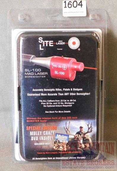 New SL-100 Mag Laser Boresighter. Fits all calibers from .22 to .50 ...