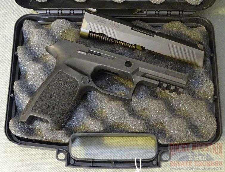 Sig Sauer P320 .40 S&W Slide, Barrel & Grip Module. No fire control ...