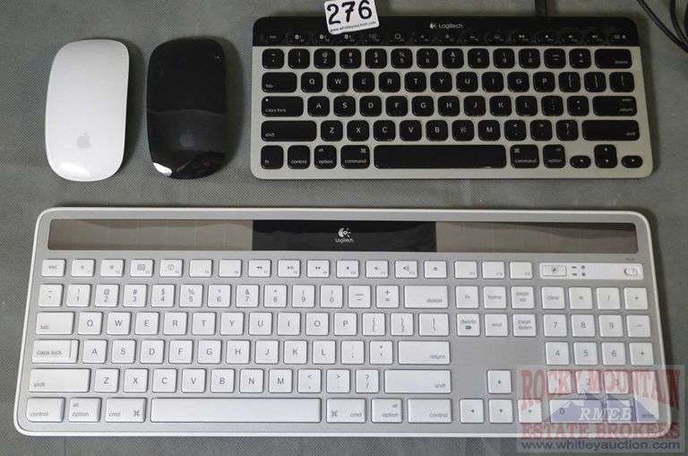 Logitech K750 Wireless Solar Mac-Friendly Keyboard, Logitech K811 ...
