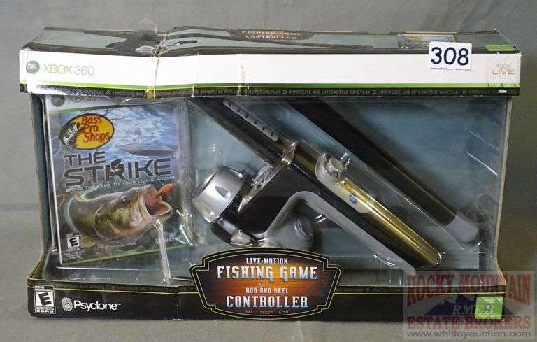 Bass Pro Shops The Strike Xbox 360 Game & Fishing Controller. This ...