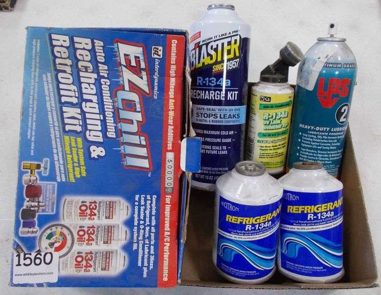 Auto A/C Recharging & Retrofit Kit & Refrigerant. All for one money ...