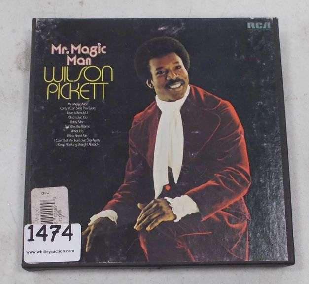 "Mr. Magic Man - Wilson Pickett" Stereotape with Box. - Rocky Mountain ...