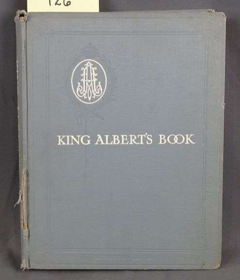"King Albert's Book: Authorized Edition", Hard Cover Book, Published by ...