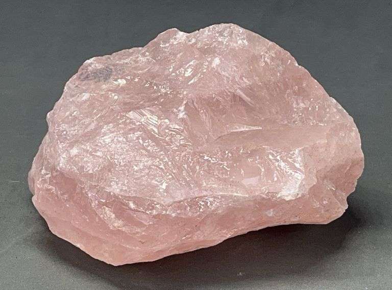 Beautiful Large 6" Natural Rose Quartz - Dusty Pink Mineral Specimen ...