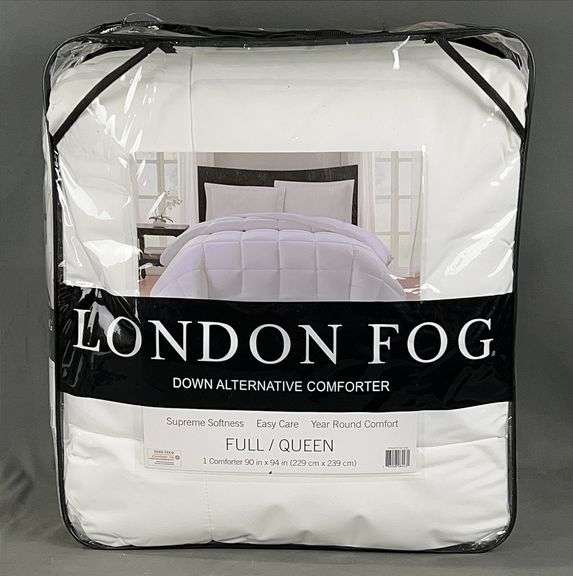 New London Fog Queen/Full Down Alternative Comforter 90"x94". - Rocky ...