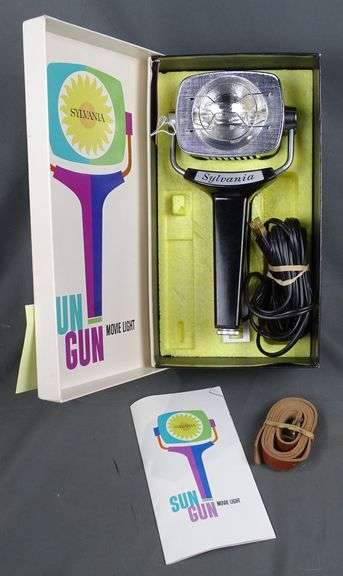 Vintage Sylvania Sun Gun Movie Light. - Rocky Mountain Estate Brokers Inc.