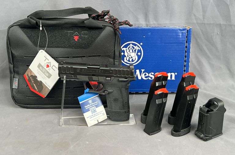 Brand New Smith & Wesson Equalizer Range Kit W/ Micro-Compact 9mm Semi ...
