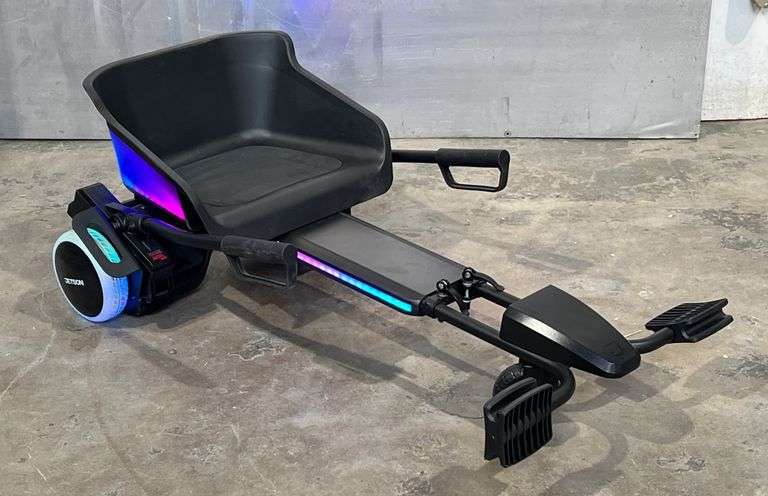 Like New, Jetson Crush Light-Up JetKart Hoverboard Combo. This is 2 ...
