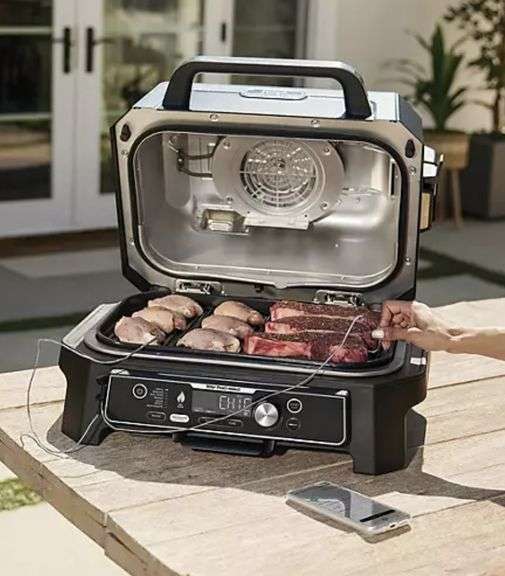 Brand New Ninja Woodfire Premium XL Outdoor Grill & Smoker. This handy ...