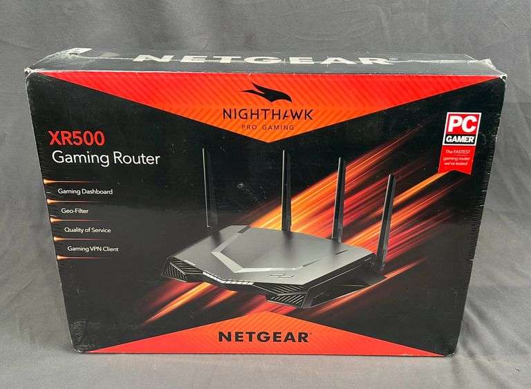 New Nighthawk Pro Gaming XR500 Gaming Router. This router has a ...