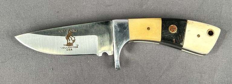 Brand New 7" Hunting Knife W/ Stainless Steel Blade, Full Tang ...