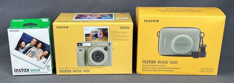 New Fujifilm Instax Wide 400 - Wide Format Instant Camera W/ Self Timer ...