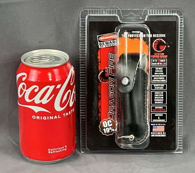 Brand New Dragon Fire Pepper Spray with Black Holster. This is just the ...