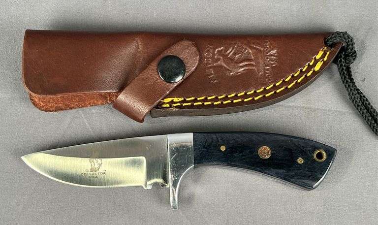 Brand New 7" Hunting Knife W/ Stainless Steel Blade, Full Tang ...