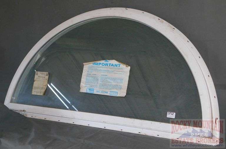 New Amsco Arch Top Fixed Vinyl Window 26" x 48". - Rocky Mountain ...