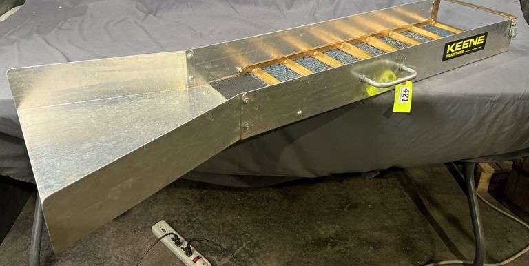 Keene Industries Aluminum Sluice Box with Matting, 51.5" long. - Rocky ...
