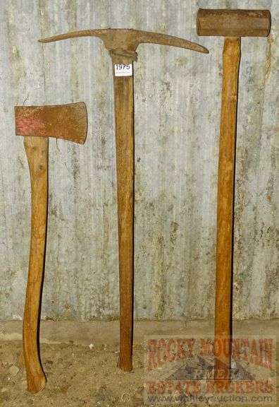 Axe Pick & Sledge Hammer. All for one money. - Rocky Mountain Estate ...