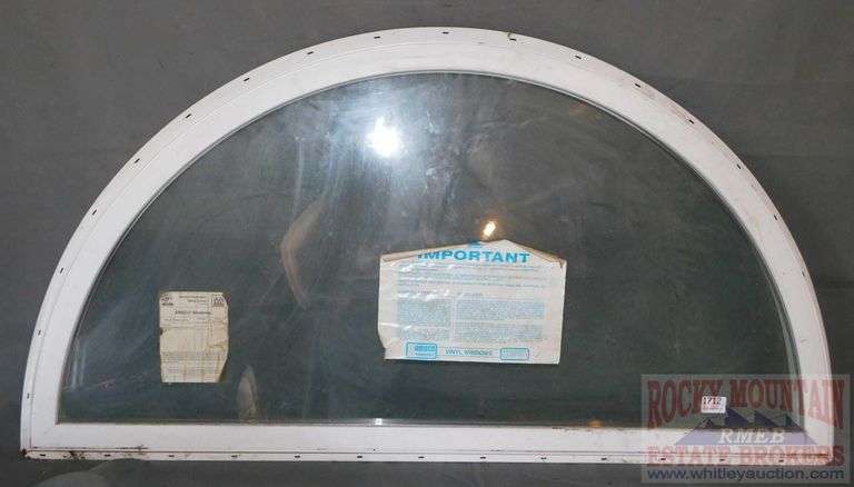 New Amsco Arch Top Fixed Vinyl Window 26" x 48". - Rocky Mountain ...