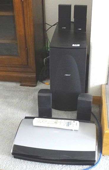 Bose Model AV28 Media Center System with Subwoofer, 5 Small Speakers, 1 ...