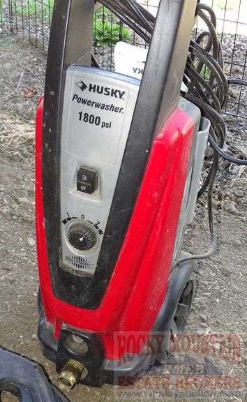 Husky 1800 psi Powerwasher with Hose & Gun. - Rocky Mountain Estate ...