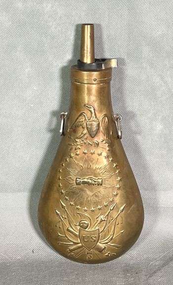 G.R. Douglas .45 Cal. Black Powder Percussion Cap Rifle with Heavy ...