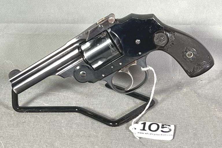 Iver Johnson Safety Hammerless 5-Shot .38 S&W? Break-Open Double Action ...