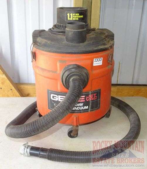 Genie Jet Vac Shop Vacuum. - Rocky Mountain Estate Brokers Inc.
