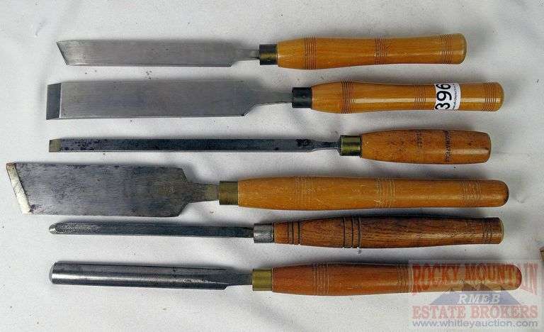 6 Vintage Sheffield Wood Working Chisels. All for one money. - Rocky ...