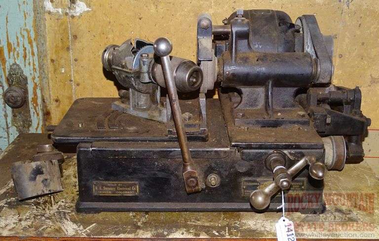 Neat Vintage Sioux Machine No. 650 Valve Face Grinding Machine. This is ...