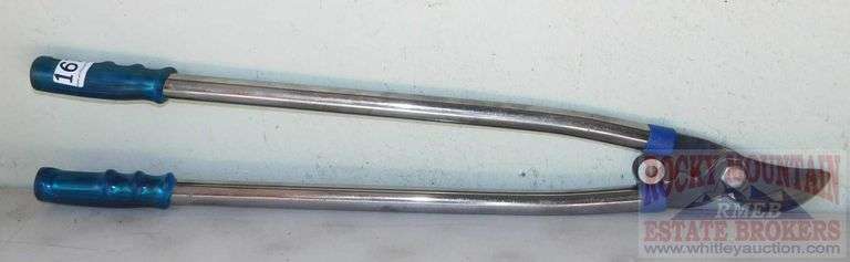 Loping Shears with Blue Handles. - Rocky Mountain Estate Brokers Inc.