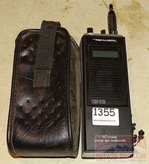 Realistic TRC-216 40-Channel Citizens Band Transceiver with Case ...