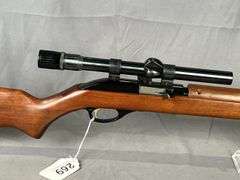Marlin Model 99 M1 .22 LR Semi-Automatic Rifle with Weaver Scope ...